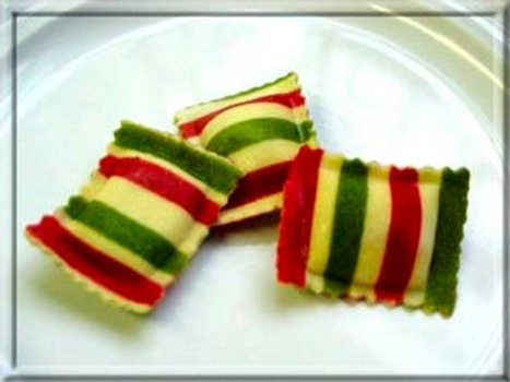 Striped Vegetable Ravioli – High Mountain Foods